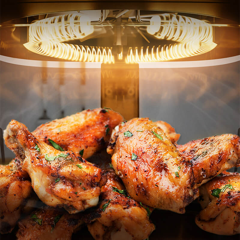 Automatic Rotary Visual Air Fryer – airlando